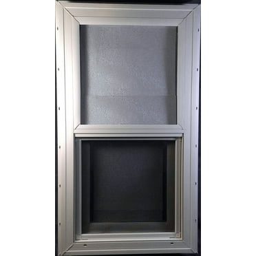 "Mobile Home Obscured Glass Bathroom Window, 36"" x 8"" Horizontal ...