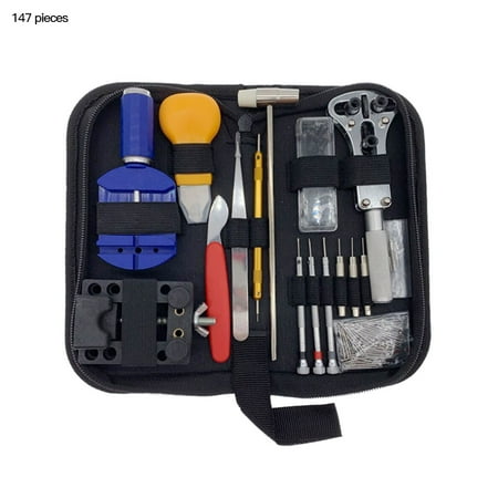 147Pcs Watch Repair Kit Professional Tool Kit; Spring Bar Band Link Pin ...