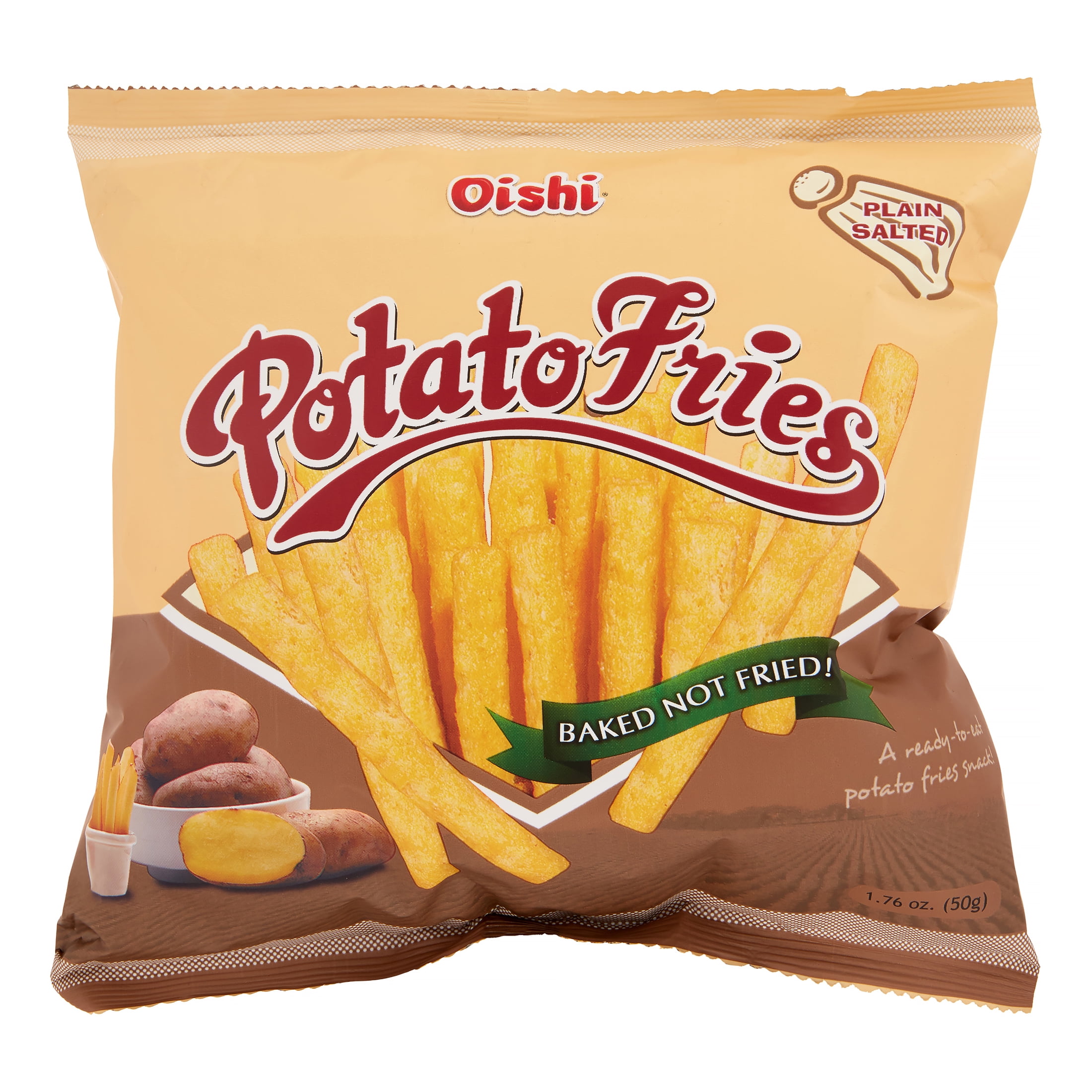 Oishi Potato Fries, 50 Gram - Walmart.com
