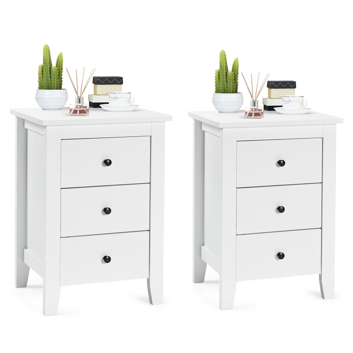 Click here for Patiojoy 2pcs End Table Nightstand Living Room Fur... prices