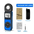 Compact Digital Lux Meter, 3999 Counts Bar Graph Display, Sil Light ...