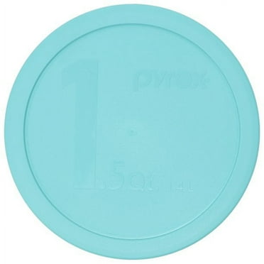 Pyrex 7403-PC Turquoise Green Plastic Lid for Glass Storage Mixing Bowl ...