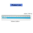15cm Aluminum Rulers, Anti-Scratch & High-Visibility Markings for ...
