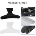 4PCS Black White Hairdressers Butterfly Style Styling Hair Clamps Clips ...