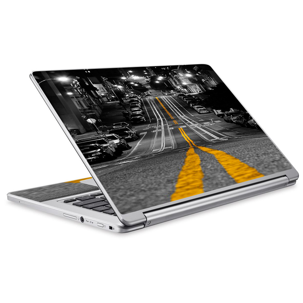 Skins Decals For Acer Chromebook R13 Laptop Vinyl Wrap / City Roads ...
