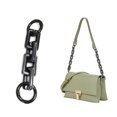 2Pcs Bag Strap Extension Chain 11.6cm Long PVC Purse Extender Chain For ...