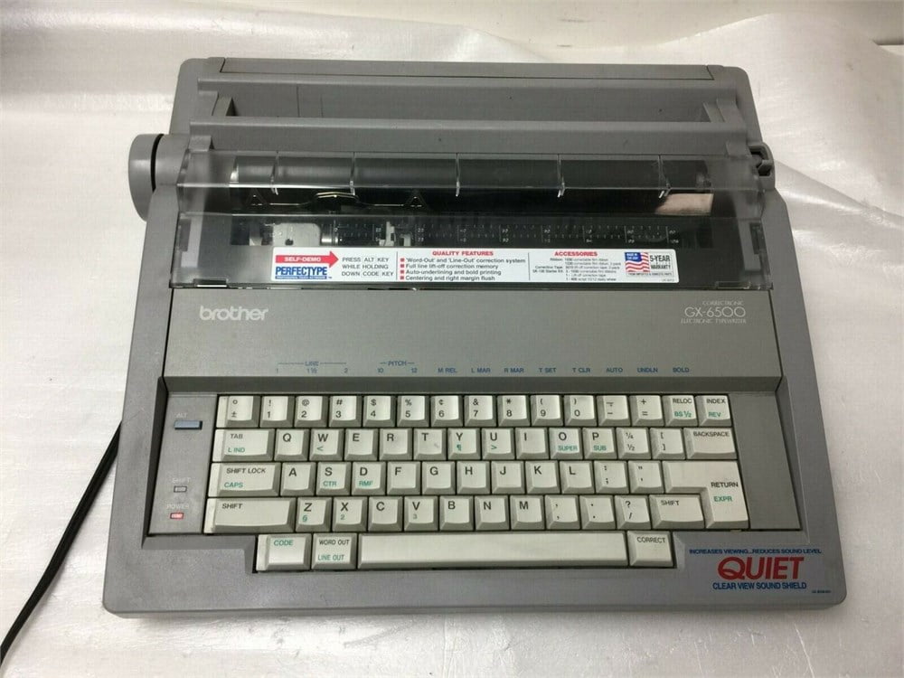Brother Brother Gx6750 Daisy Wheel Electronic Typewriter Amazon.com: