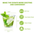 300 Pack 9 oz Clear Plastic Disposable Cocktail Cups No Lids PET ...