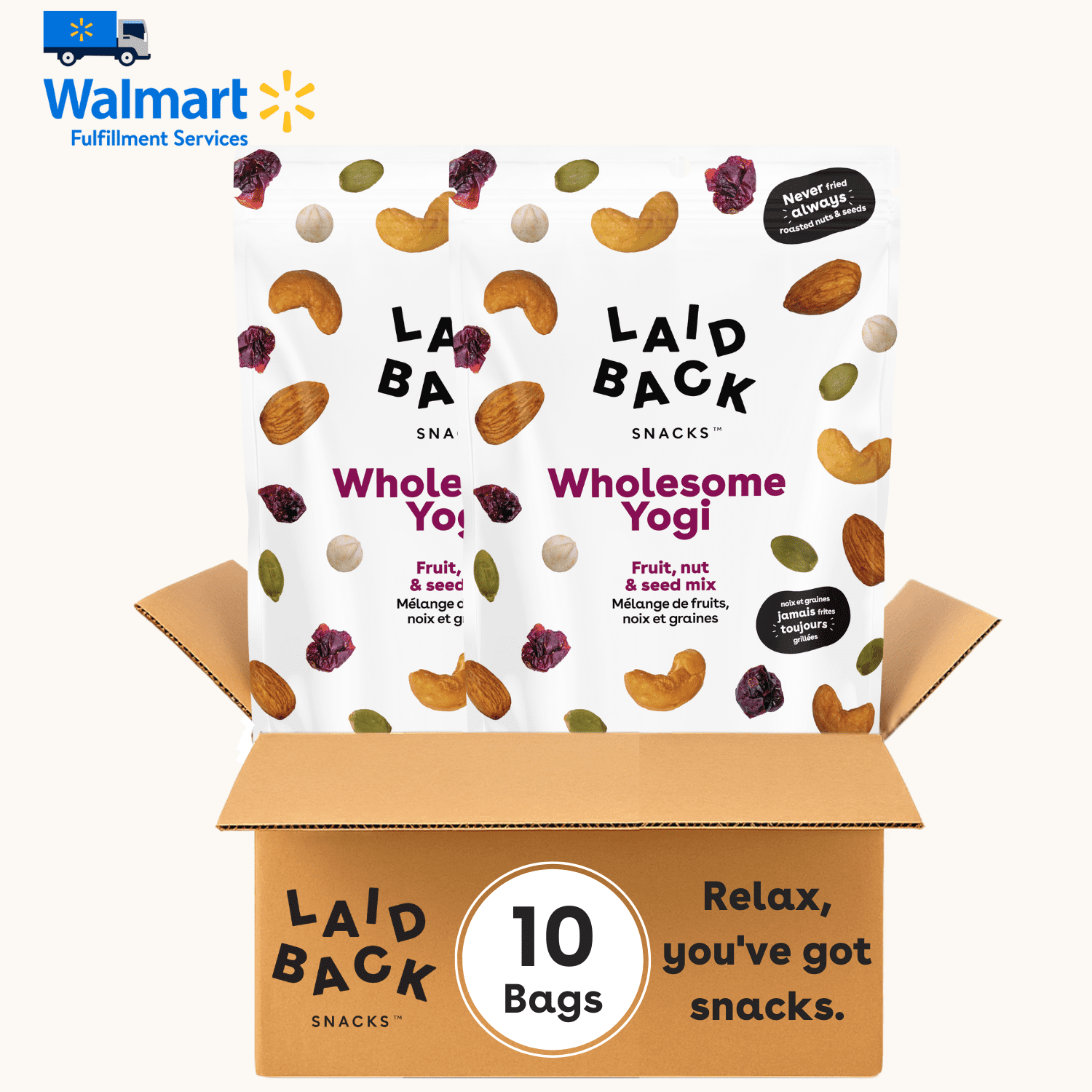 Click here for Laid Back Snacks Mix Wholesome Yogi (Dried Cranber... prices