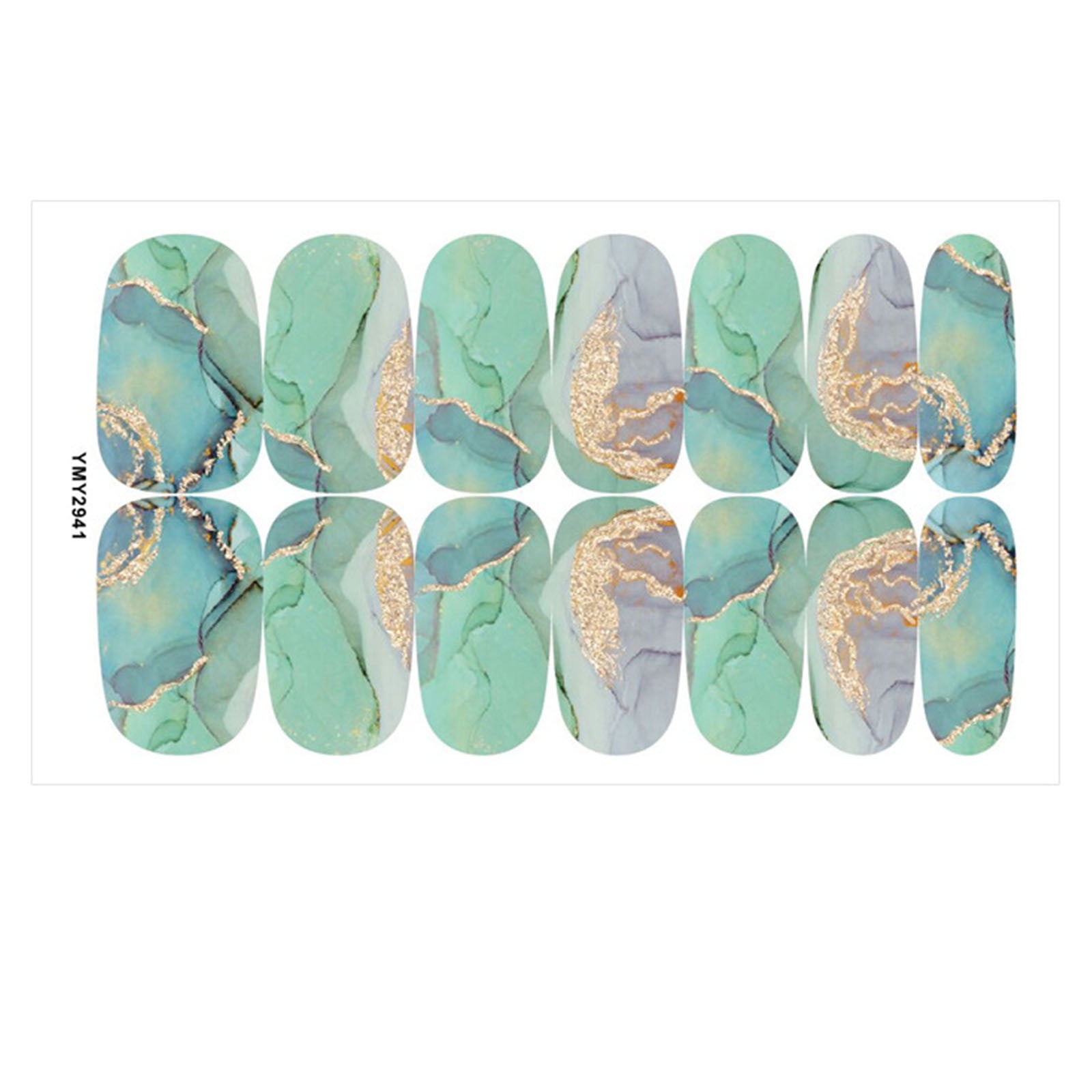 Click here for Topllc Nail Stickers Texture Nail Stickers Bronzin... prices