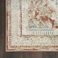 Nourison Thalia Vintage Rust Multicolor 9' x 12' Area Rug (9x12 ...