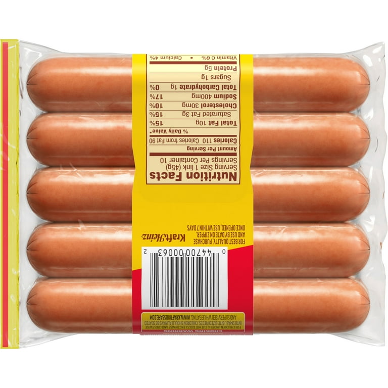 Hot Dog Package Oscar Mayer