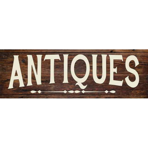 Antiques Sign