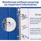 Avery Hole Reinforcements, Clear, 1000 Labels (5722) - Walmart.com