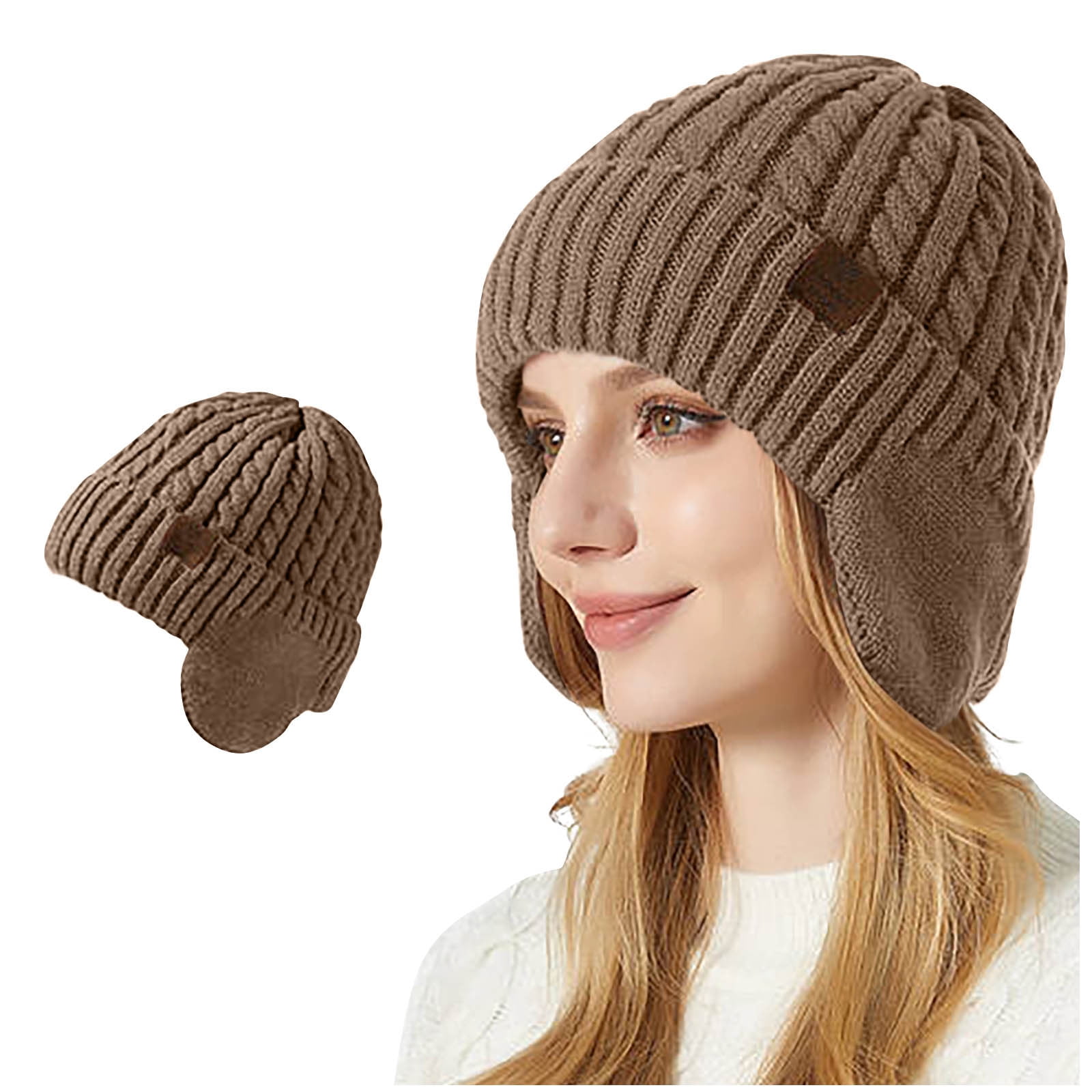Click here for Jmyhoam Winter Beanie Hat Women Ladies Winter Fish... prices