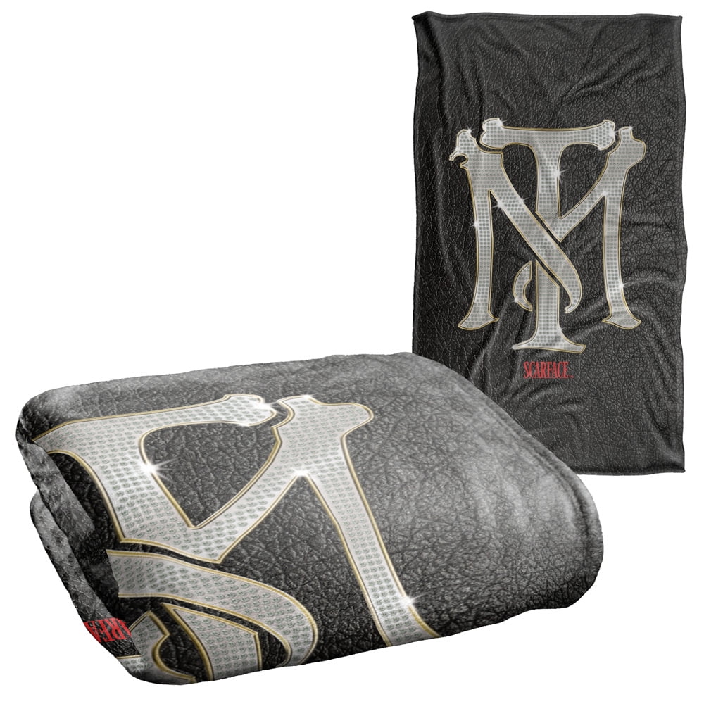 Scarface Monogram Silky Touch Super Soft Throw Blanket 36" x 58 ...