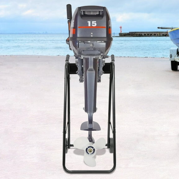 TUFFIOM Outboard Boat Motor Stand, 440lbs Capacity, Engine Carrier ...