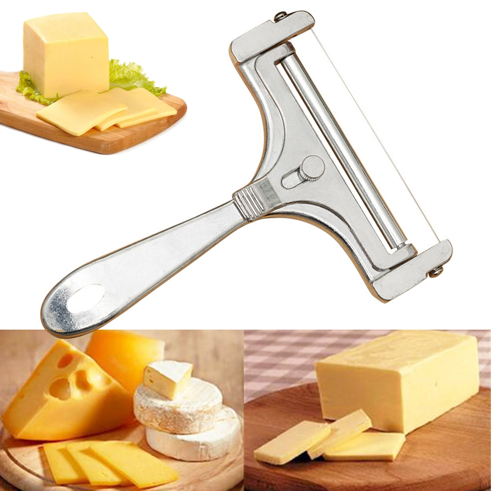 MEIDELI Butter Cutter Slicing Tool Multifunctional Sturdy Cheese Cutter ...
