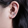 Limerencia Titanium F136 Hypoallergenic Flat Back Stud Earrings for ...