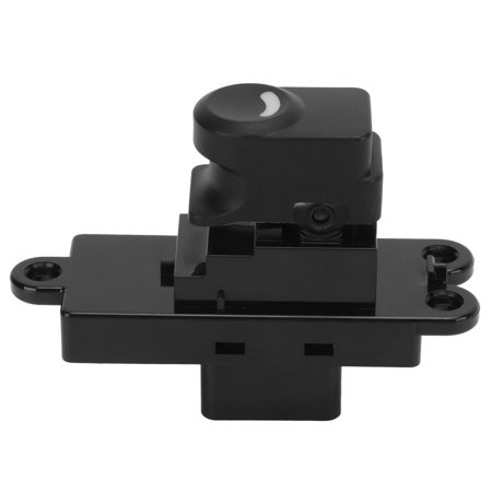 Window Single Switch Button, Black ABS Rear Door Window Switch For Car ...