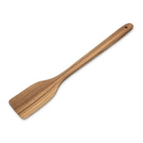 18" Teak Long Wooden Spatula Heavy Duty Stir Paddle for Cooking in Big ...