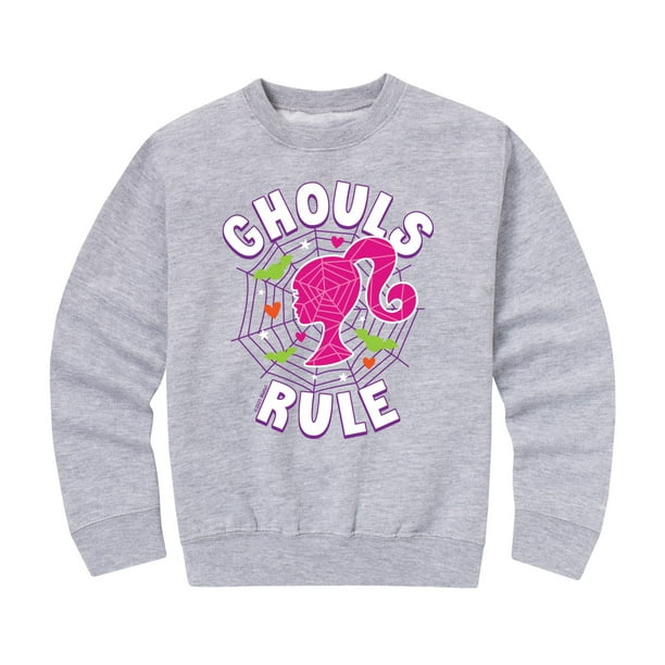 Barbie - Barbie Ghouls Rule- Toddler And Youth Crewneck Fleece ...
