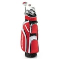Ladies Womens Complete Golf Clubs Set 10 Pieces Includes Alloy Driver ...