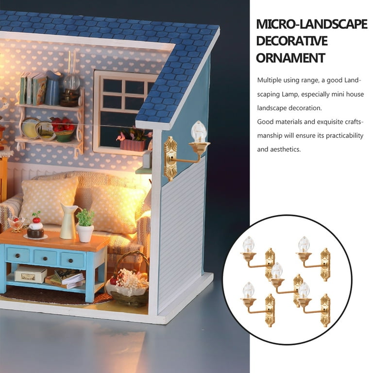 Led Lights Micro Mini Dollhouse Dollhouse LED Battery Operated