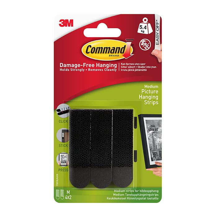 Click here for Command 17201blk Medium Picture Strips Black 5.4kg... prices