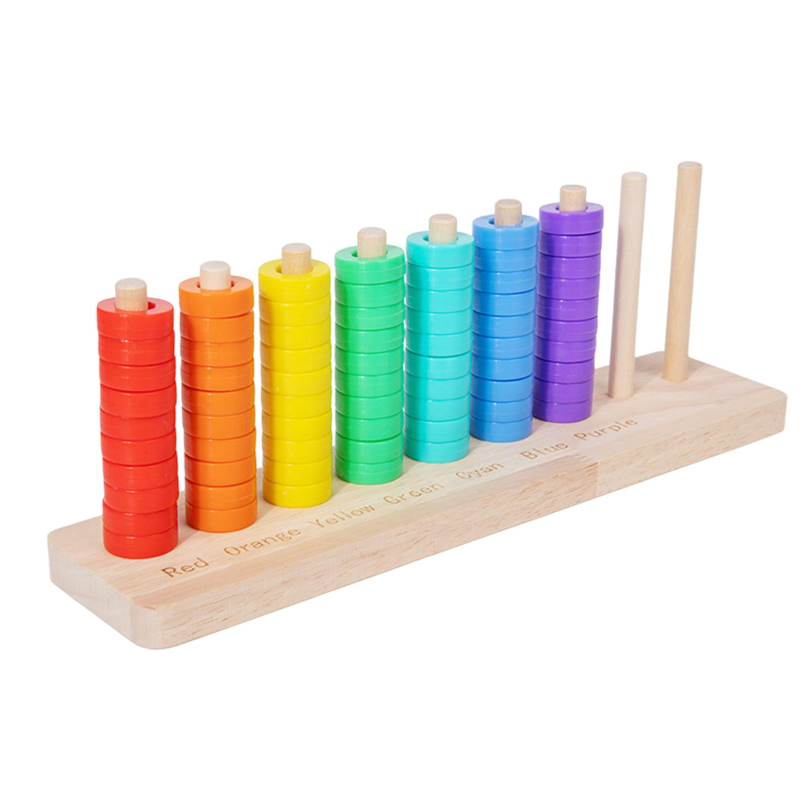 Click here for Siruishop Color Sorting Stacking Toys Colored Ring... prices