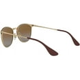 Ray-Ban Erika Metal Round Prescription Sunglasses, Gold Frame, Unisex ...