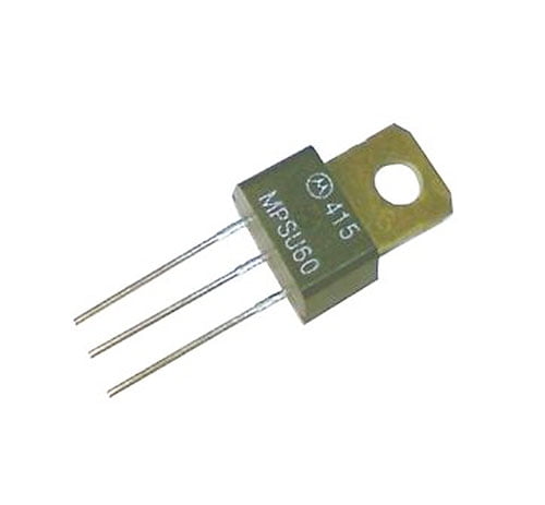 MPSU45, NPN Darlington Transistor, Vceo=40V, Ic=2A, Pmax= 10W, Hfe=>25 ...
