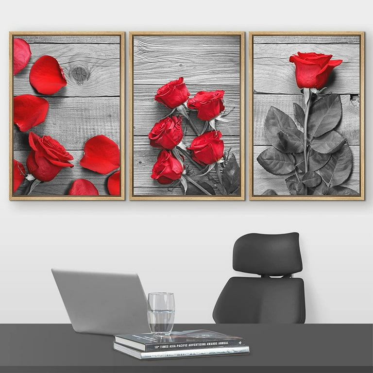 Black And White Pictures With A Touch Of Red