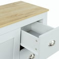 Kitchen Storage Cabinet, Freestanding Kitchen Sideboard with Storage ...