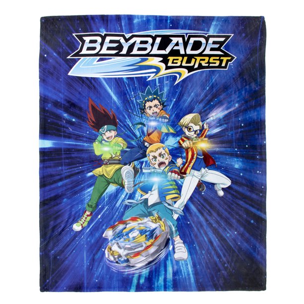 Beyblade Burst Rise Spinner Tops Launch Time Anime Characters Silk ...