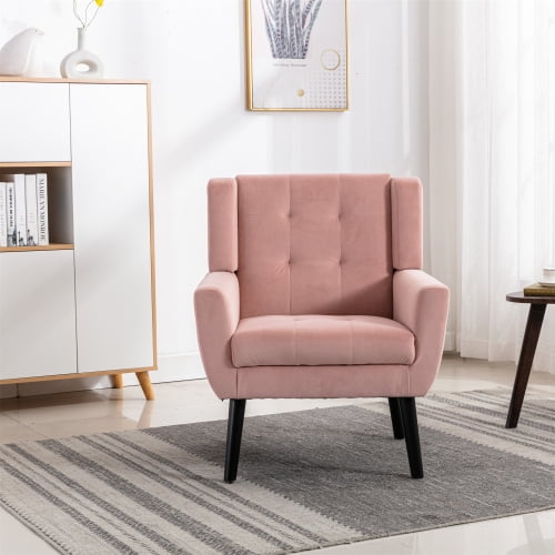 Light Pink Sofa Chair | Baci Living Room