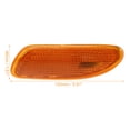 Unique Bargains Car Markers Side Marker Lights Turn Signal Light ...