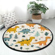 3.3x2.2ft Tufted Monstera Leaf Shaped Area Rug Machine Washable Bath ...