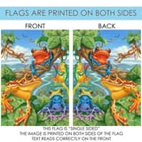 Toland Home Garden Tree Frog Jungle Frog Flag Double Sided 28x40 Inch ...