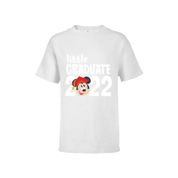 Disney Mickey Mouse Grad Little Graduate 2022 - Short Sleeve T-Shirt ...
