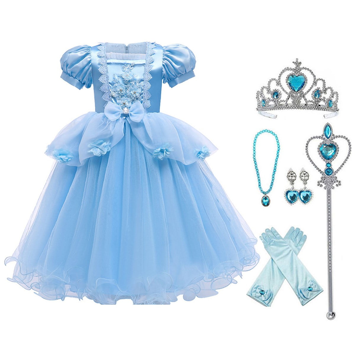 Click here for Hawee Girls Princess Costumes Halloween Princess D... prices