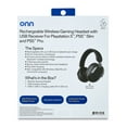 Free Shipping! Onn+ Wireless Gaming Headset Compatible with PlayStation ...