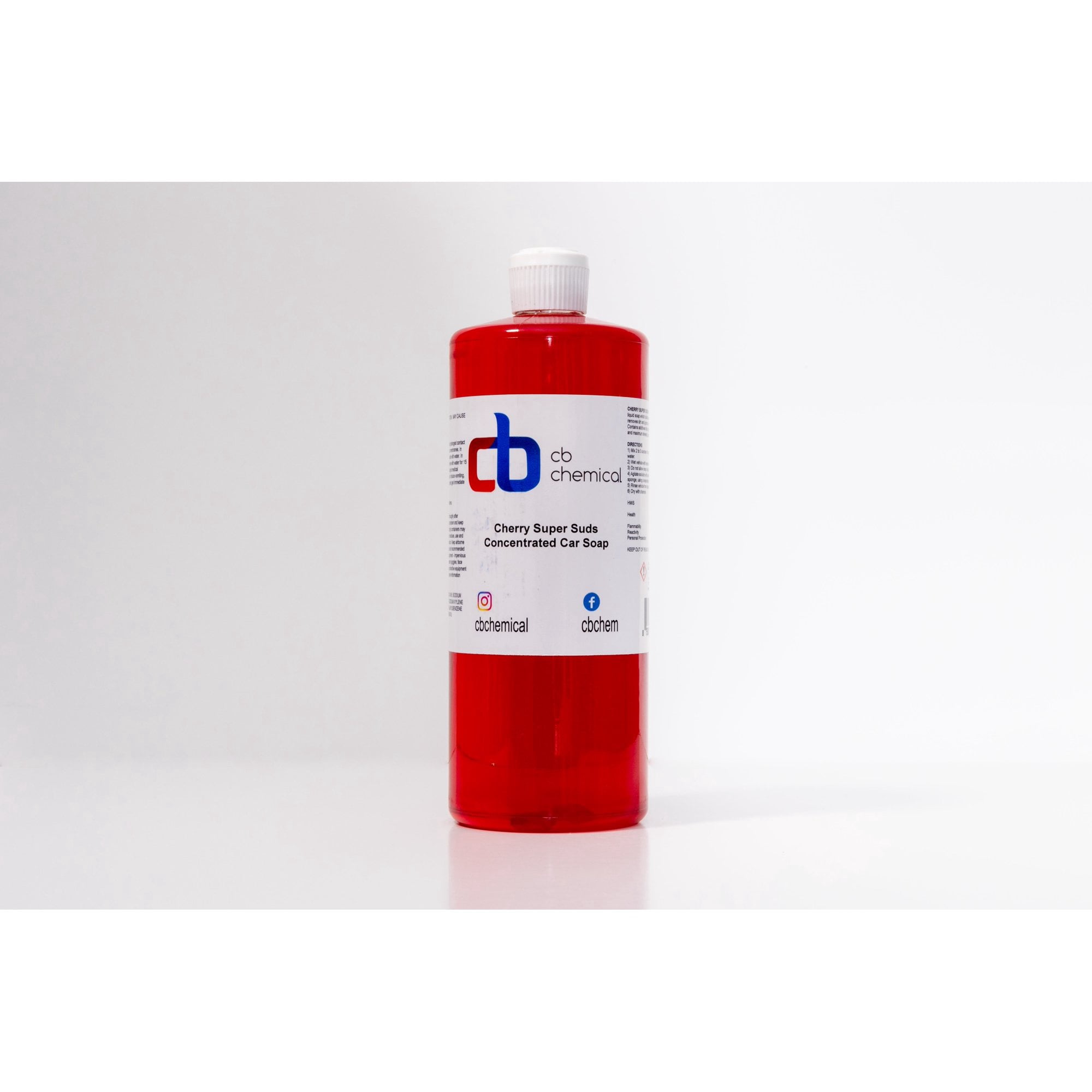 CB Chemical Cherry Super Suds Concentrated Car Wash Soap, Car Wash Soap ...
