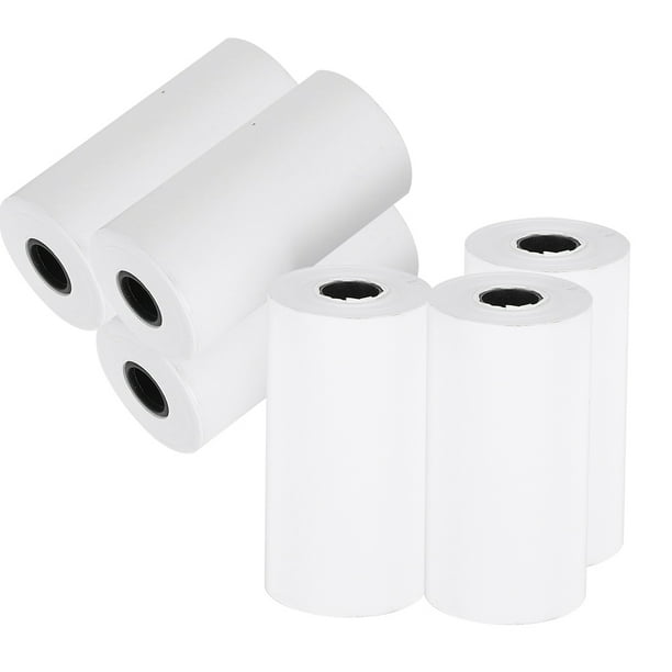 FLAMEEN 6 Rolls 57x30mm Thermal Receipt Paper Professional Printing ...