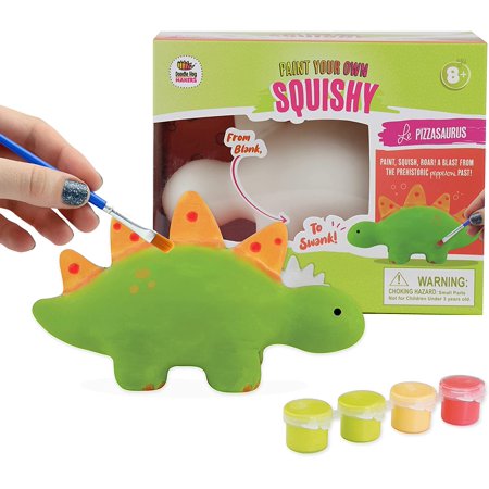 Original DIY Paint Your Own Squishies Kit. Dinosaur Squishy Painting ...