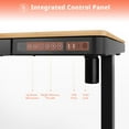 FLEXISPOT 48"x24" Black Home Office Height Adjustable Standing Desk ...