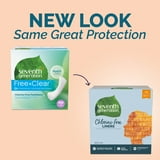 Seventh Generation Chlorine Free Sanitary Pantiliners Pads, Feminine ...
