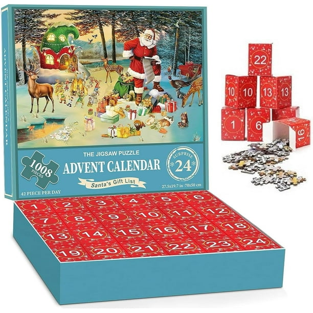 Christmas Advent Calendar 2024 Advent Calendar Jigsaw