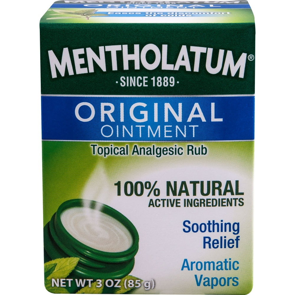 Mentholatum Original Ointment 3 oz - Walmart.com - Walmart.com