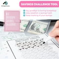 100 Envelopes Money Saving Challenge Binder Kit, Prefdo Budget Binder ...
